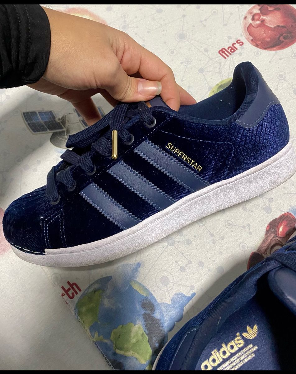 Tênis Adidas Superstar Veludo Unissex | Calçado Infantil para Meninos ...