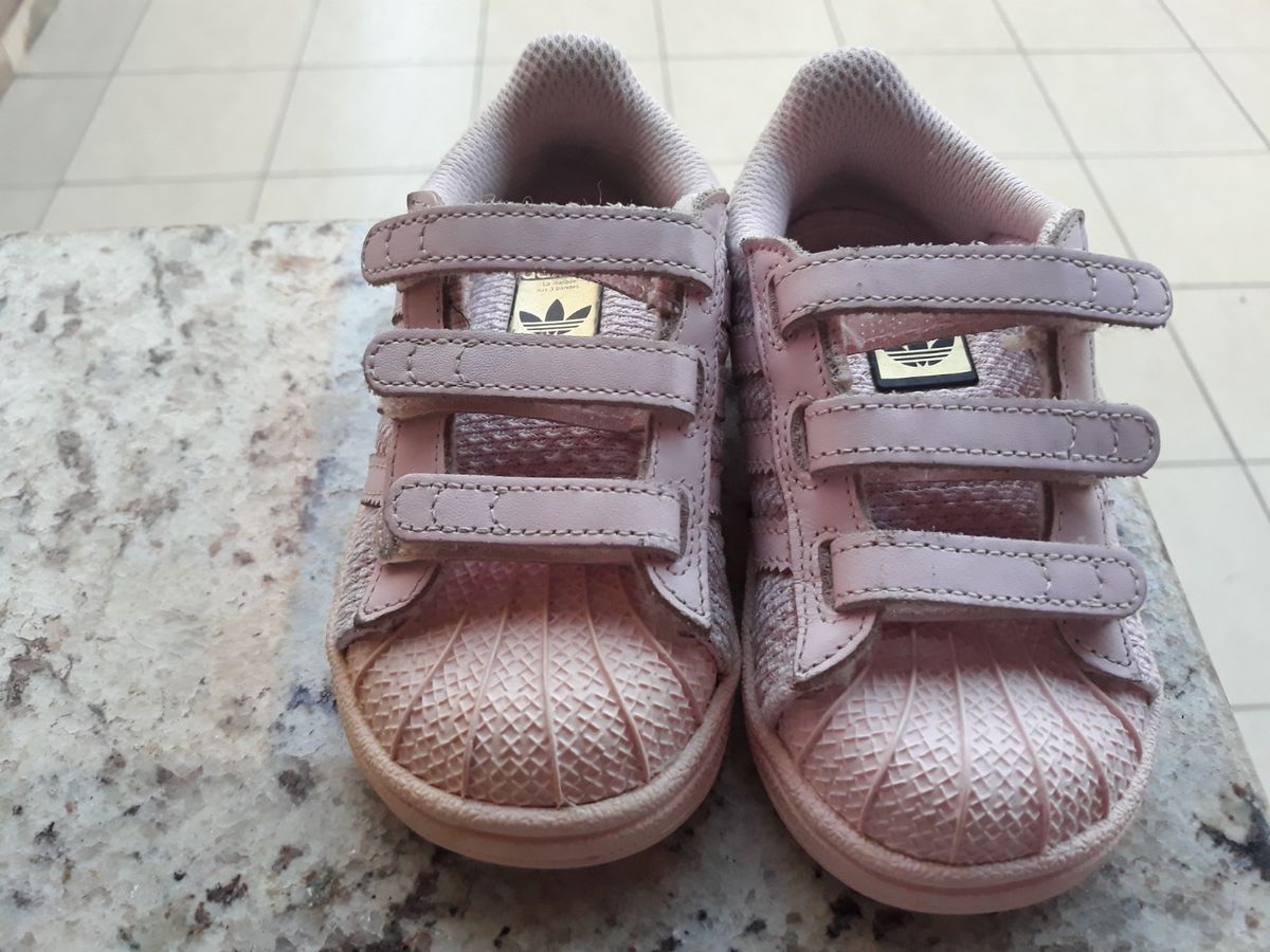 Tênis Adidas Superstar | Calçado Infantil para Meninas Adidas Usado ...