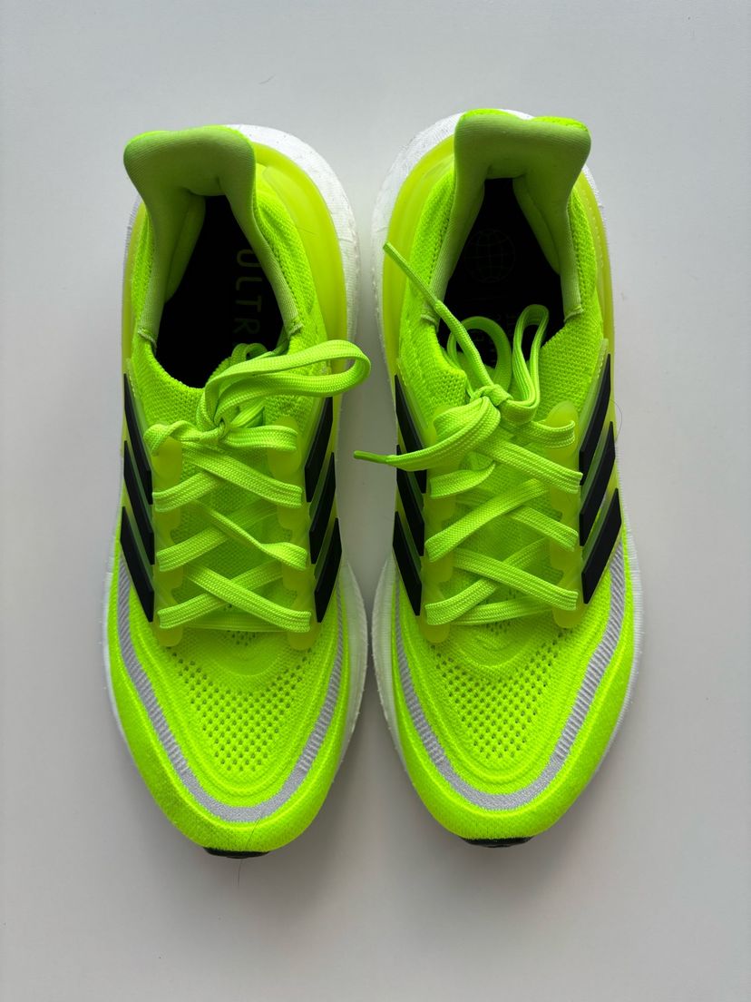 Tênis Adidas Ultraboost Verde Limão | Tênis Feminino Adidas Usado ...