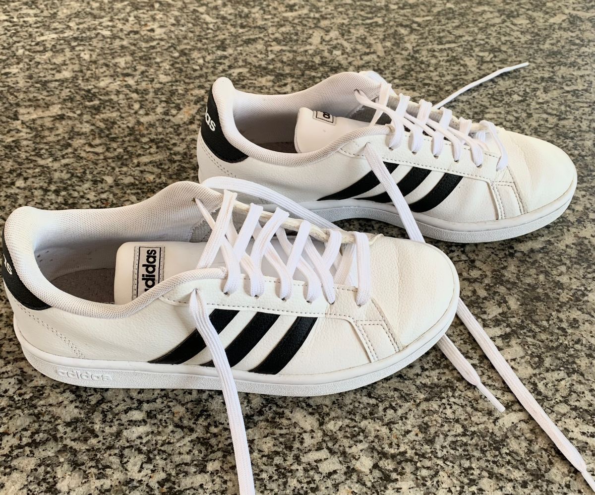 Tenis Adidas W Grand Court F36483 | Tênis Feminino Adidas Usado ...