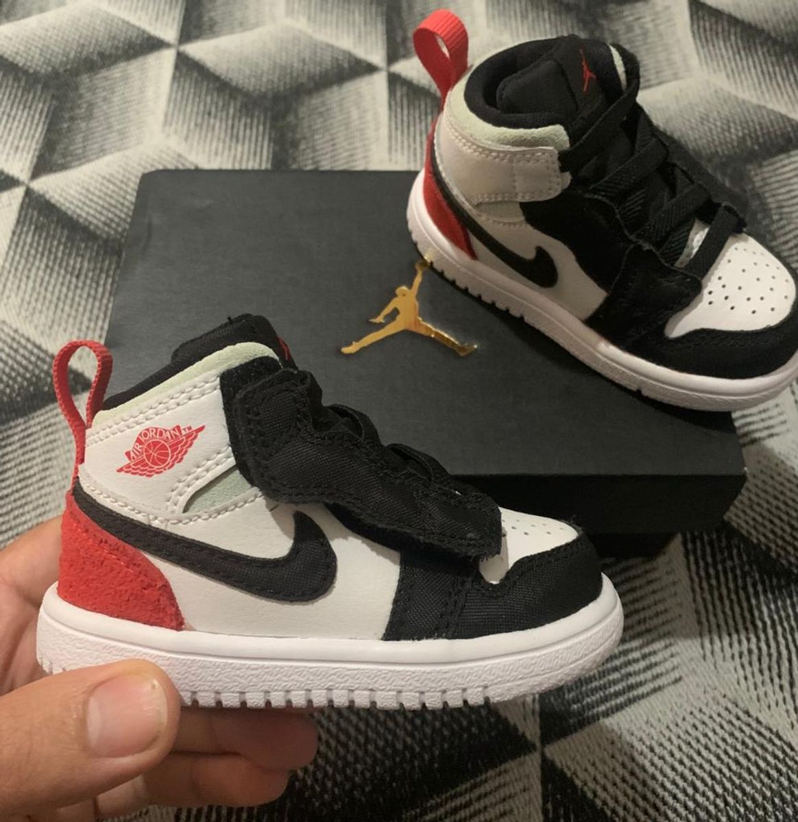 Tênis Air Jordan 1 Infantil 100% Original | Calçado Infantil para Bebê ...