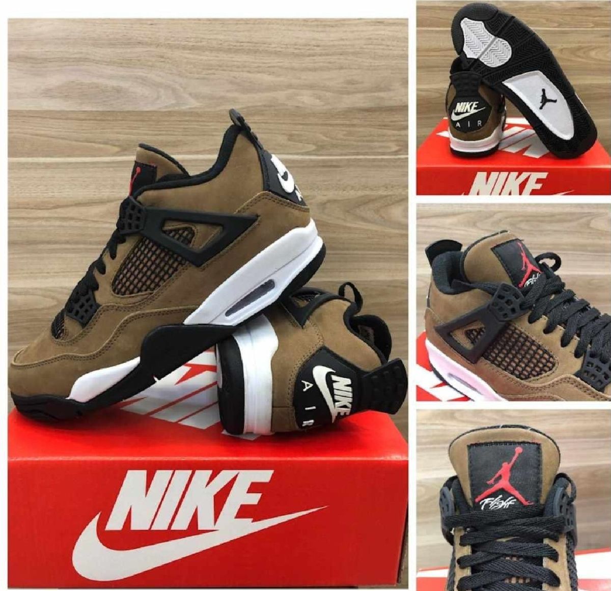 Tênis Air Jordan 4 Marrom Número 39 | Tênis Masculino Nike Nunca Usado ...