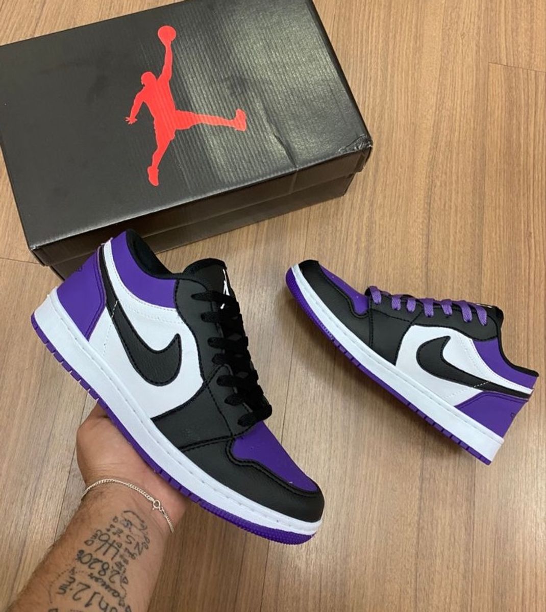 Tênis Air Jordan Dunk Low Roxo | Tênis Feminino Nunca Usado 60652026 ...