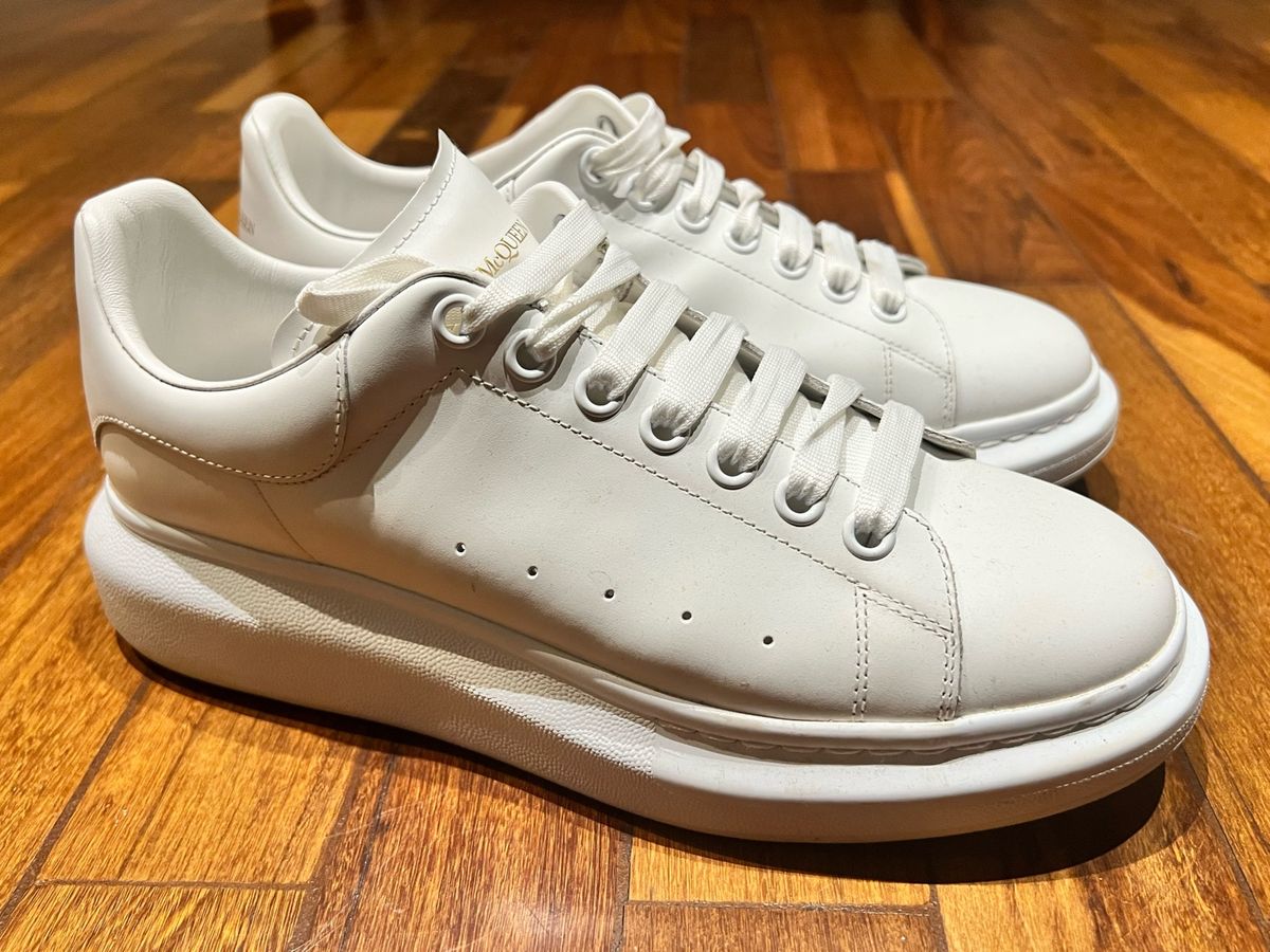 Tênis Alexander Mcqueen All White | Tênis Masculino Alexander Mcqueen ...