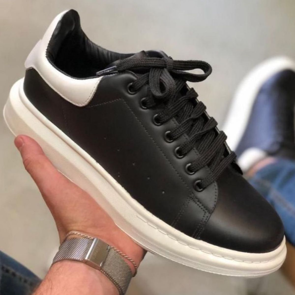 Tênis Alexander Mcqueen Masculino Original Super Confortável Envio ...