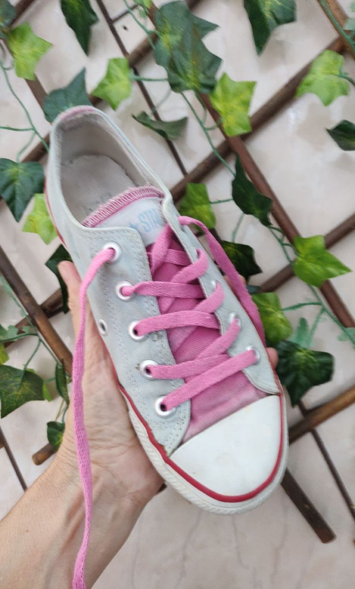 Tênis All Star Converse Antigo | Tênis Feminino All Star Usado ...