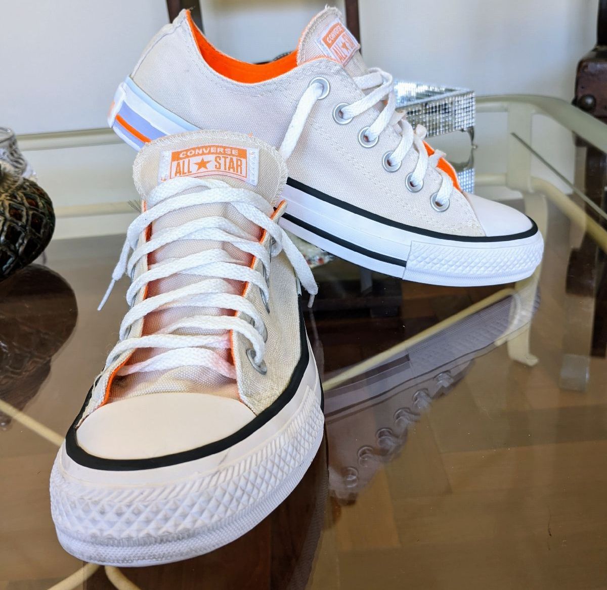 Tênis All Star Neon Original | Tênis Feminino All Star Usado 84038013 ...