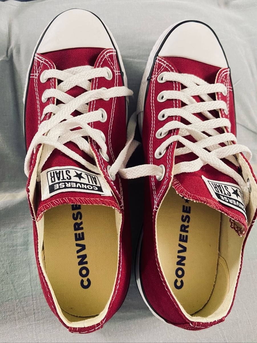Tenis All Star Vinho | Tênis Feminino All Star Usado 61403347 | enjoei