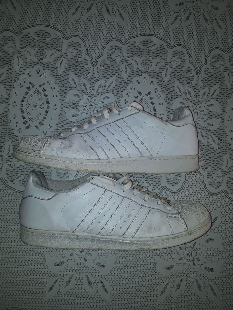Tênis Antigo Adidas Super Star Número 43 | Tênis Masculino Adidas Usado ...