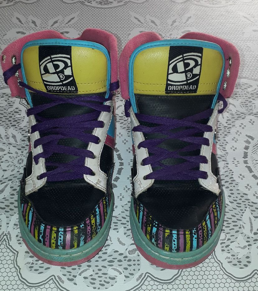 Tênis Antigo da Drop Dead Anos 90 | Produto Vintage e Retro Drop Dead Usado 73754628 | enjoei