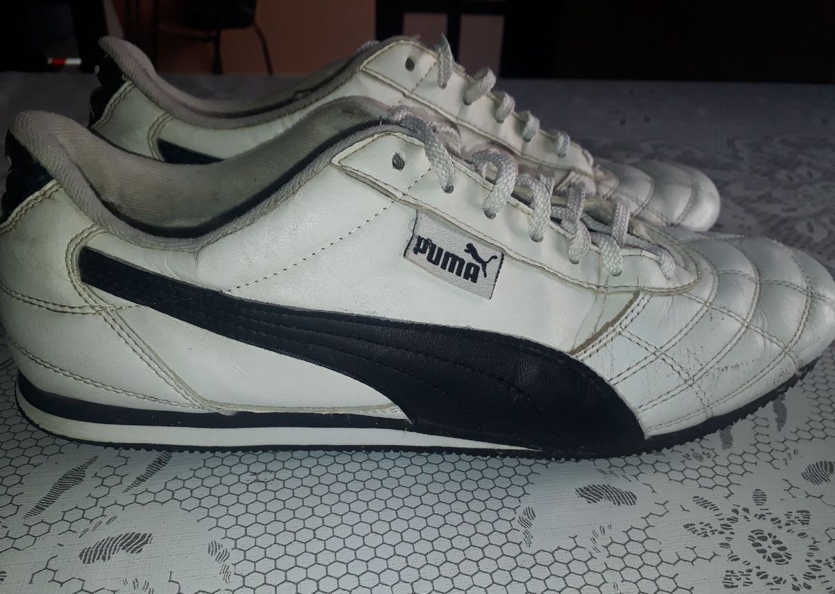 Tênis Antigo da Puma Original | Produto Vintage e Retro Puma Usado ...