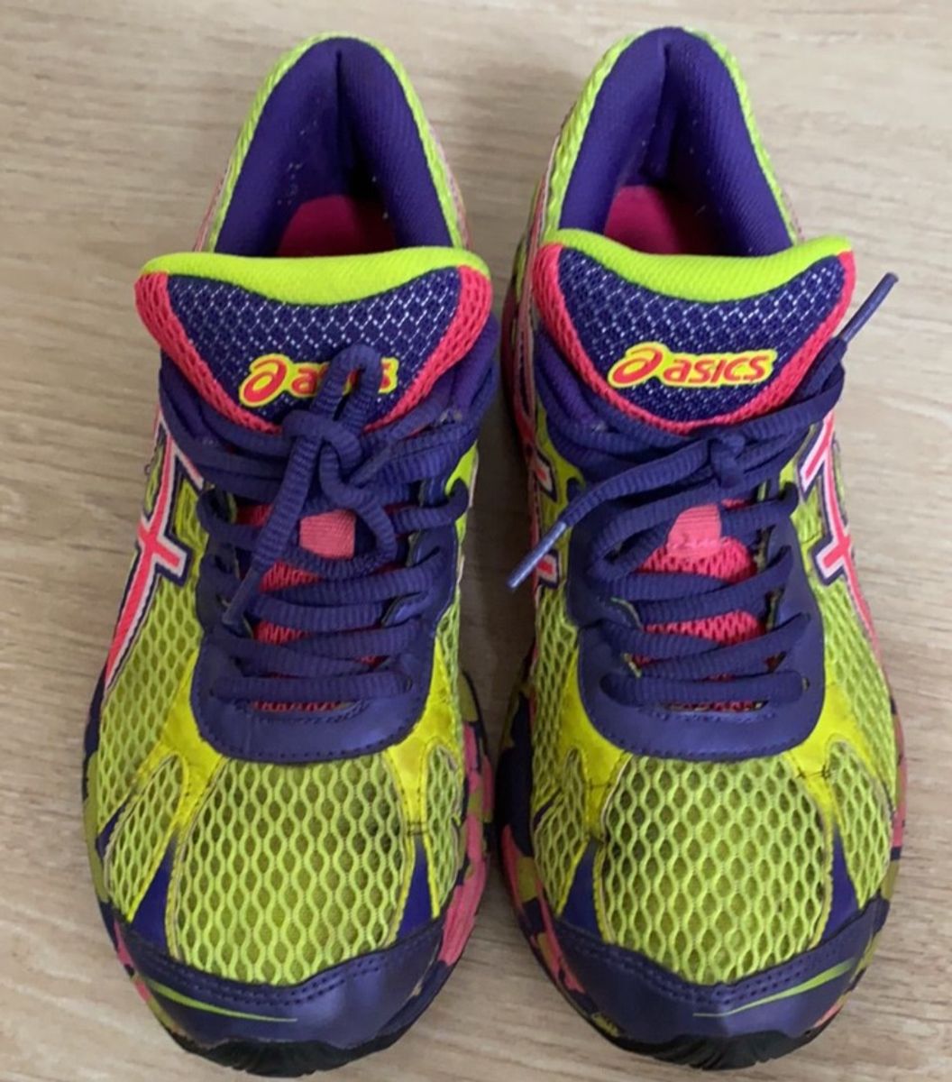 Tenis Asics Colorido Original | Tênis Feminino Asics Usado 64670050 ...