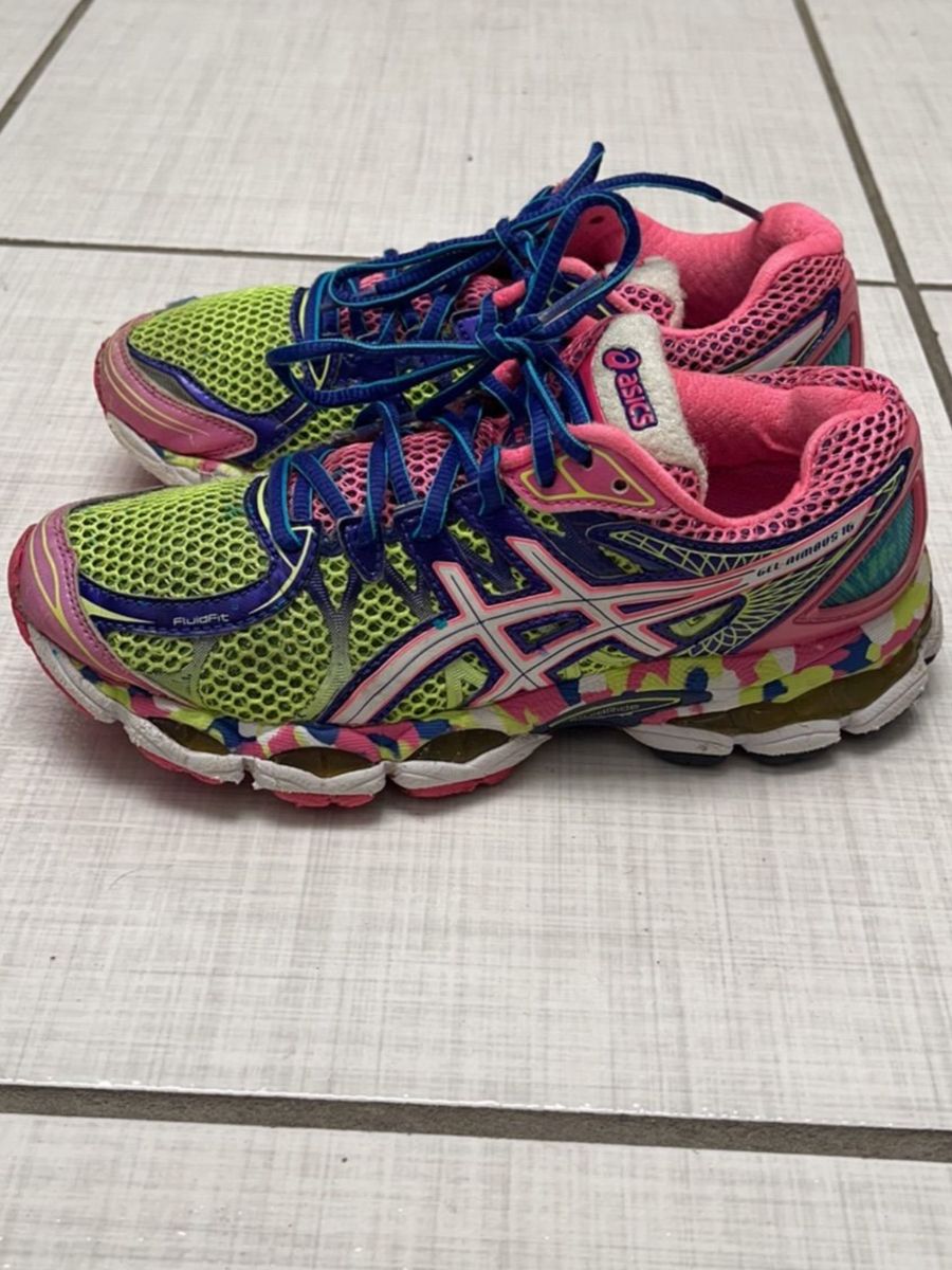 Tênis Asics Fluid Fit | Tênis Feminino Asics Usado 66876281 | enjoei