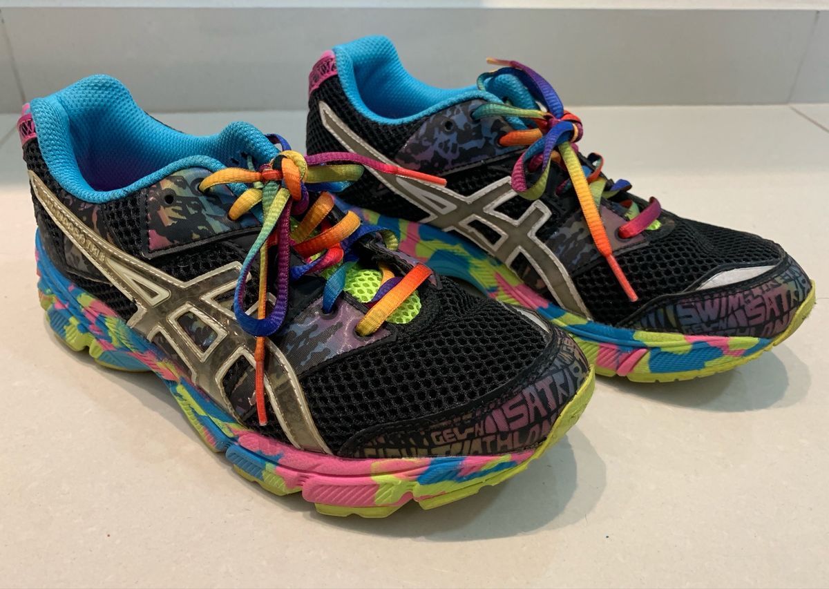 Tênis Asics Noosa Tri 8 Colorido | Tênis Feminino Asics Usado 35468865 ...