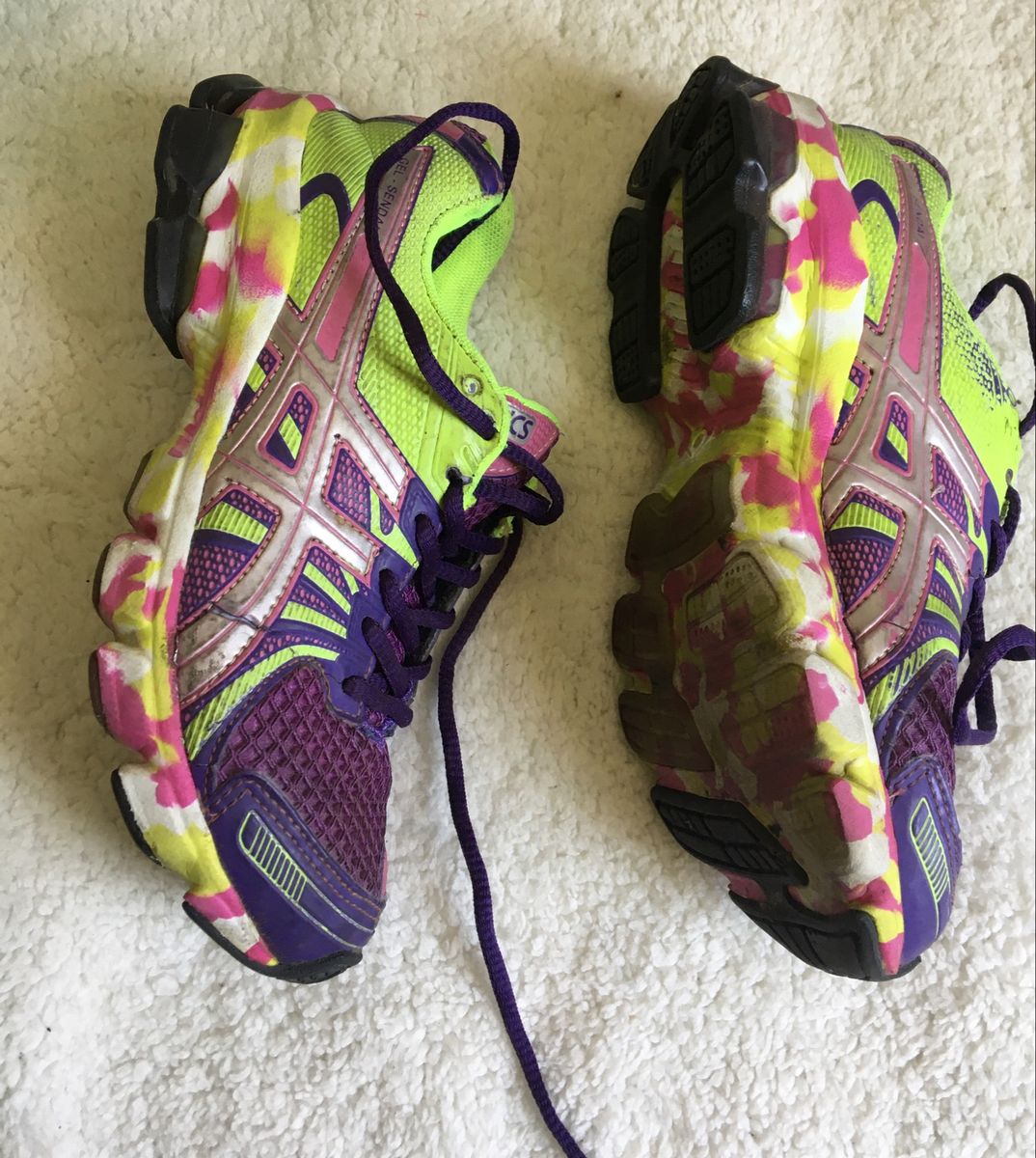 Tênis Asics Original Tam 35 | Tênis Feminino Asics Usado 79731382 | enjoei