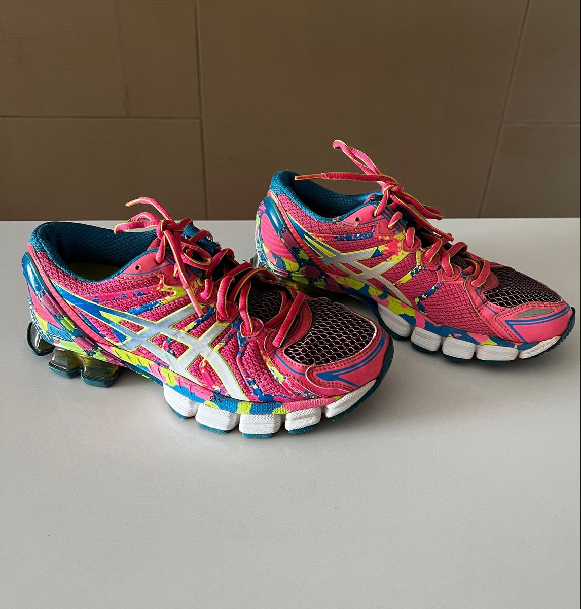 Tênis Asics Sendai 2 Gel - Colorido | Tênis Feminino Asics Usado ...