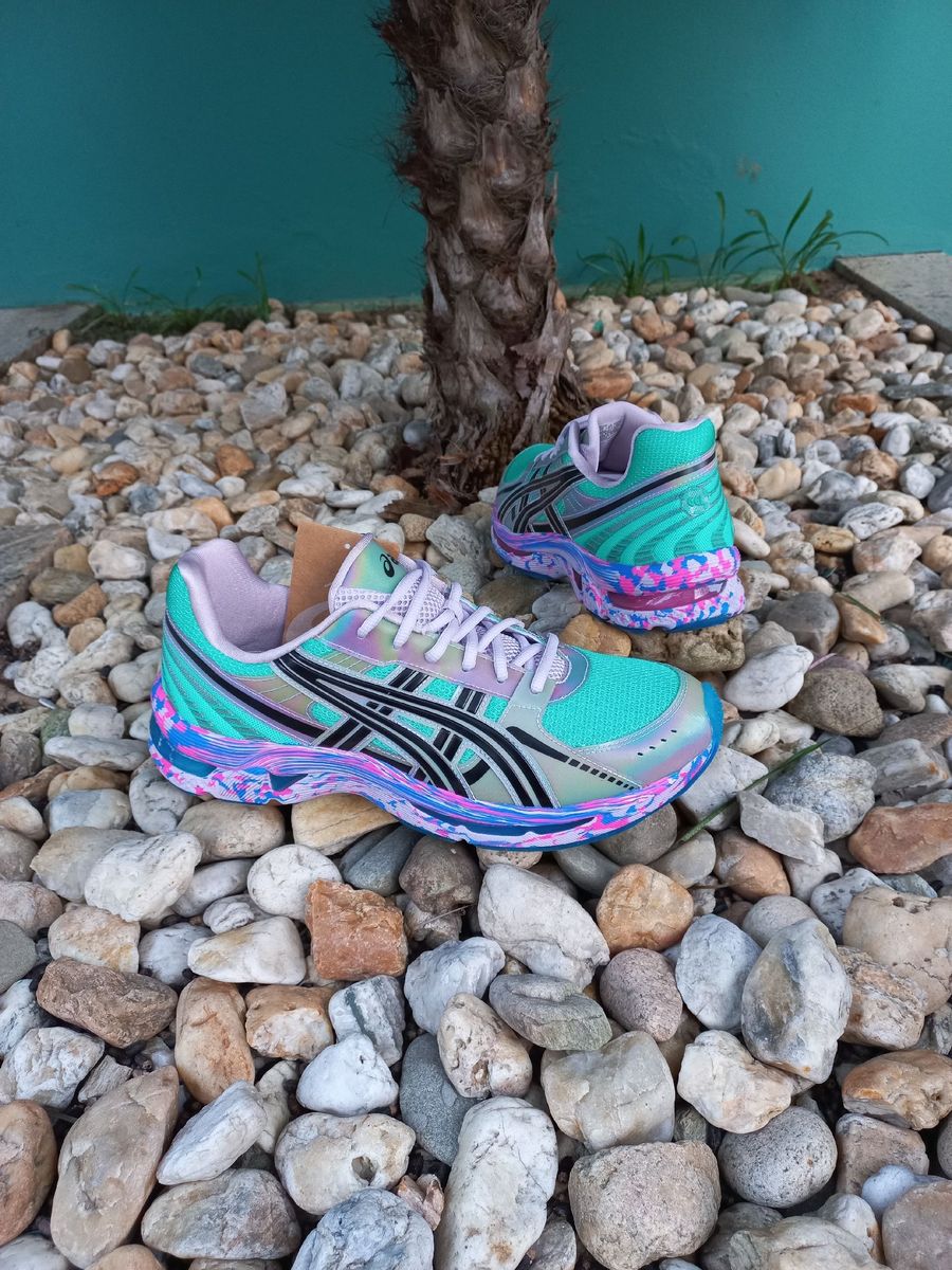 Tênis Asics X Luisaviaroma Gel Kyrios Colorido Corrida Sneaker Collab ...