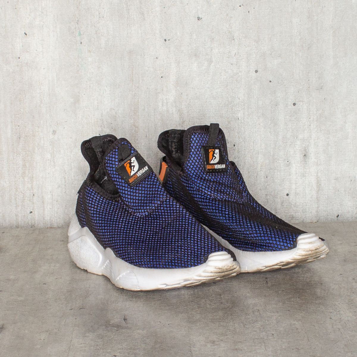 Tênis Azul Simon Vergan | Tênis Feminino Siomon Vergan Usado 79342707 ...