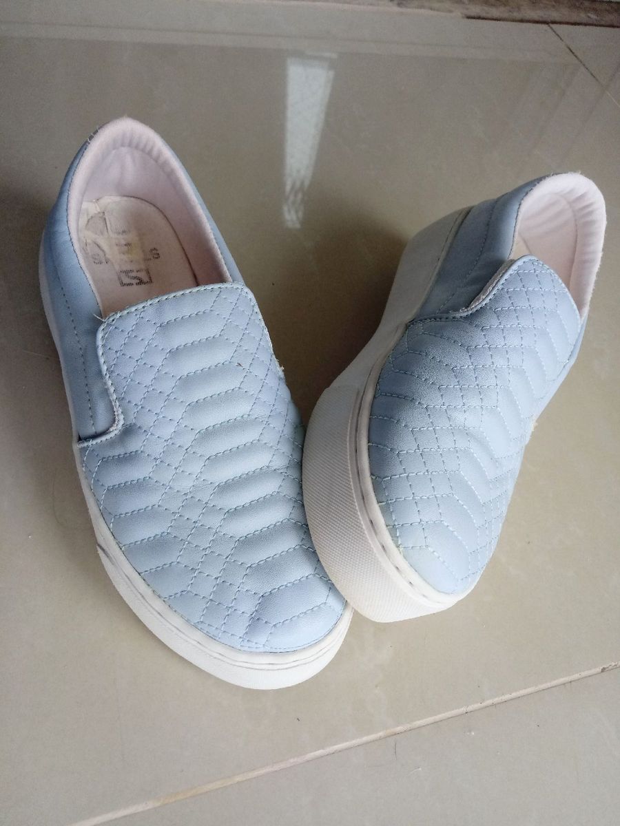 Tenis Azul Tam 35 | Tênis Feminino Styllus Usado 80693632 | enjoei