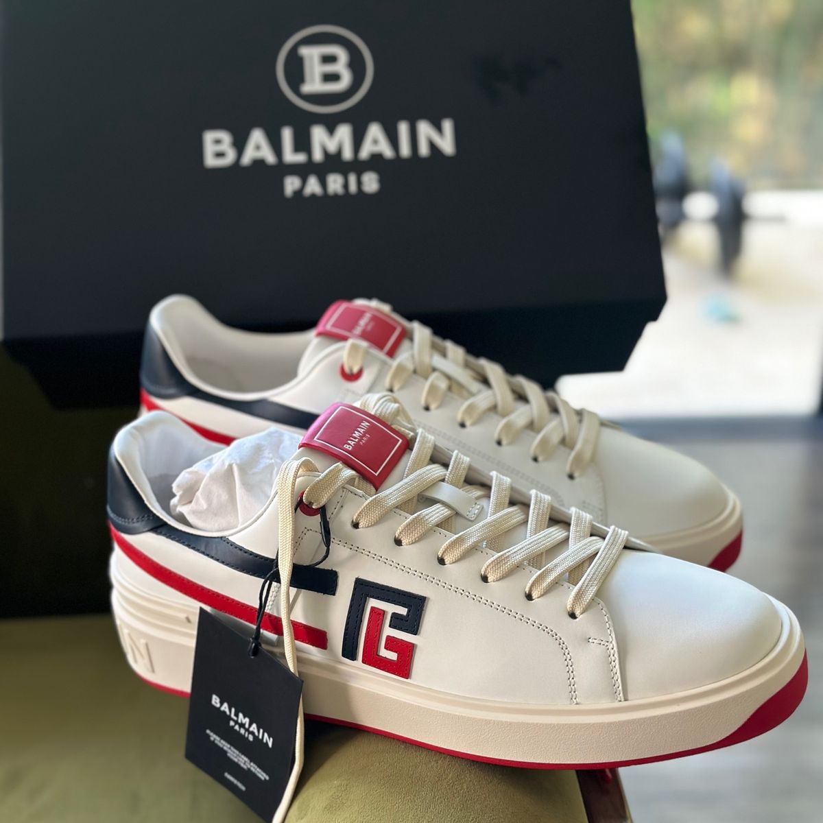 Tênis Balmain Original | Tênis Masculino Balmain Nunca Usado 94377950 ...