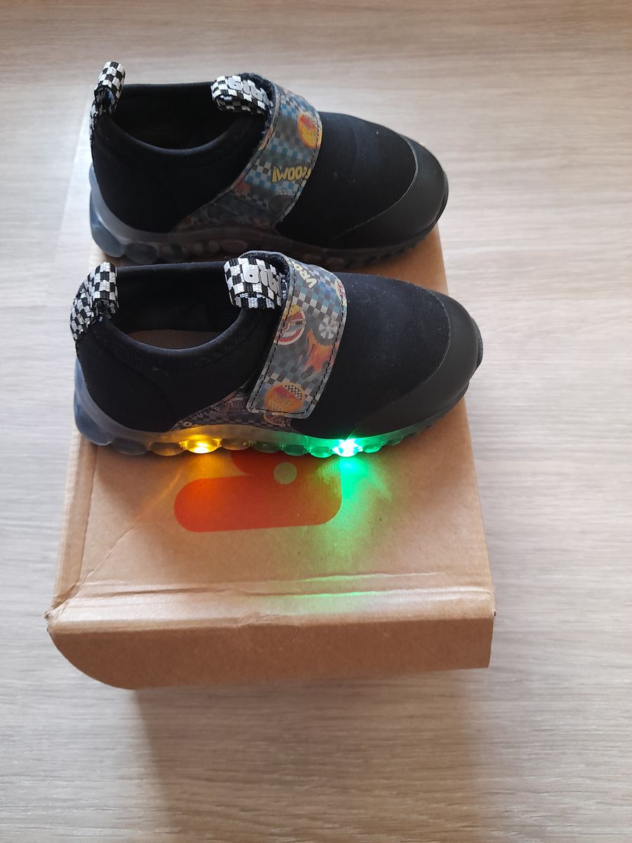 Tênis Bibi Que Acende !! | Calçado Infantil para Meninos Bibi Usado ...