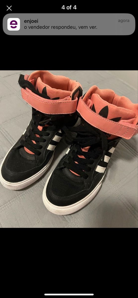 Tênis Botinha Adidas | Tênis Feminino Adidas Nunca Usado 84227979 | enjoei