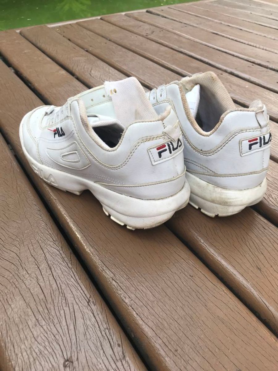 Tênis Branco Fila 43 | Tênis Masculino Fila Usado 99882025 | enjoei