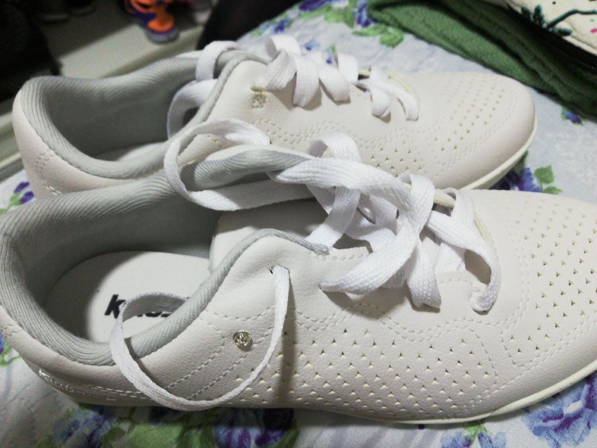 Tênis Branco Marca Koloshi Tam 37 Nunca Usado ..desapego Mesmo | Tênis ...