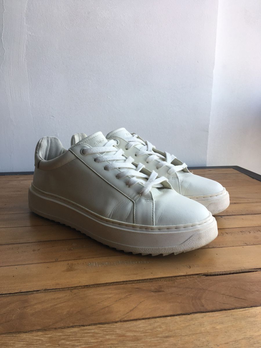 Tênis Branco | Tênis Feminino Arezzo Usado 86782941 | enjoei