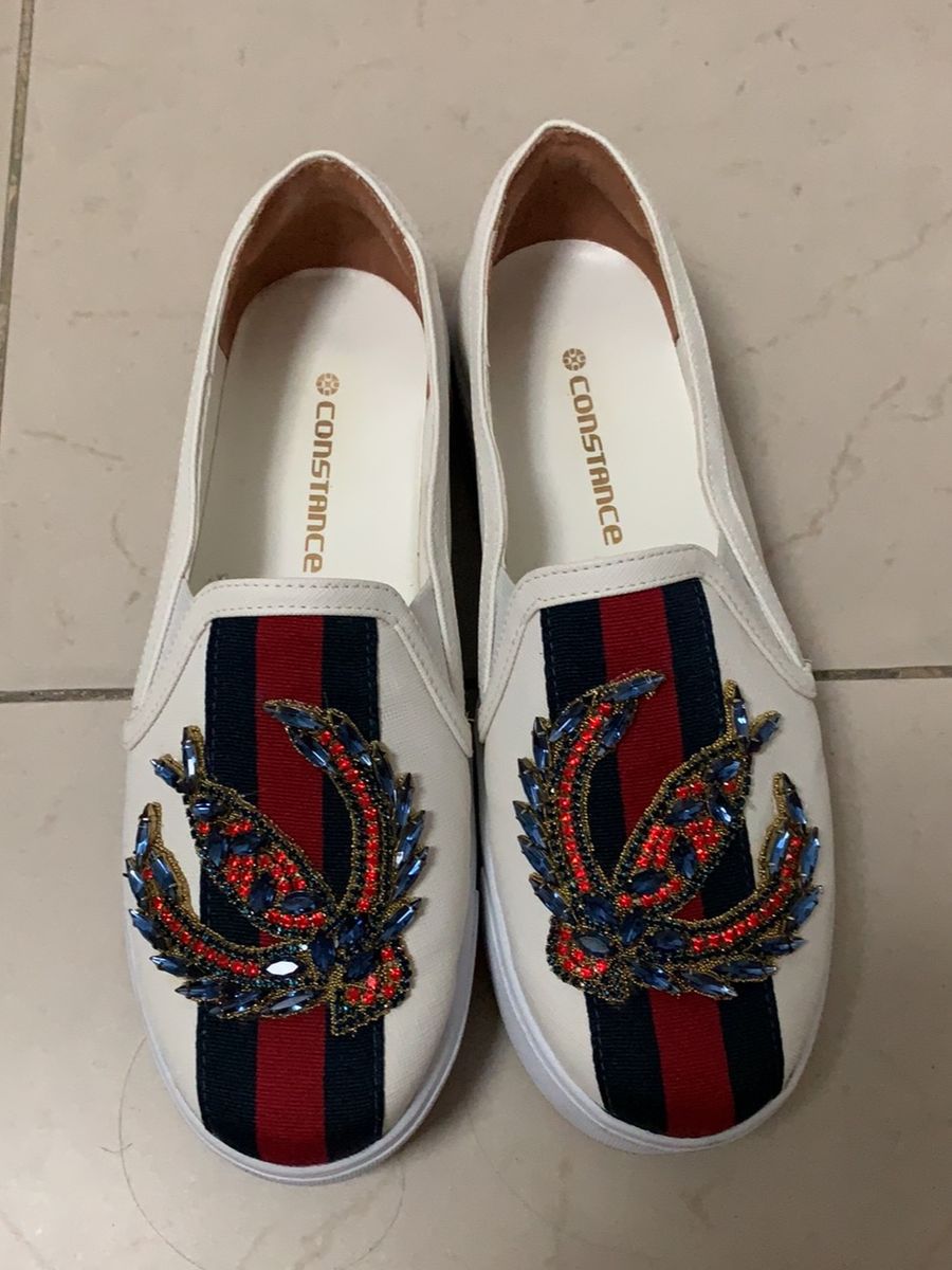 Tênis Brilho Constance | Tênis Feminino Constance Usado 38285482 | enjoei