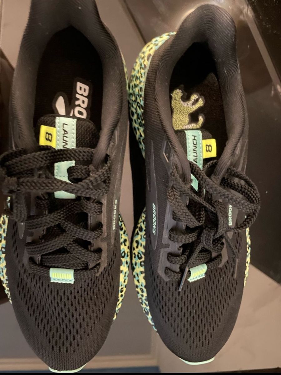 Tênis Brooks Edição Limitada Leopard | Tênis Feminino Brooks Nunca ...