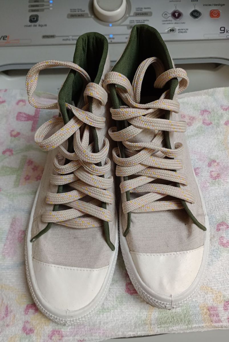 Tênis Cano Alto | Tênis Feminino Fiveblu Usado 85636366 | enjoei