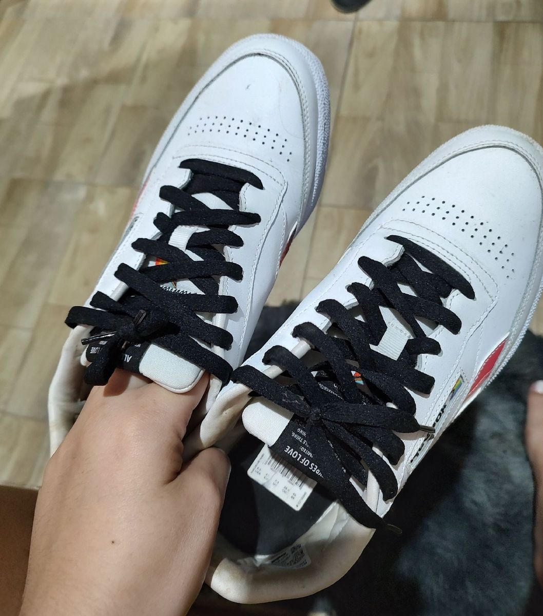 Tênis Club C Revenge Pride Reebok | Tênis Feminino Reebok Usado ...
