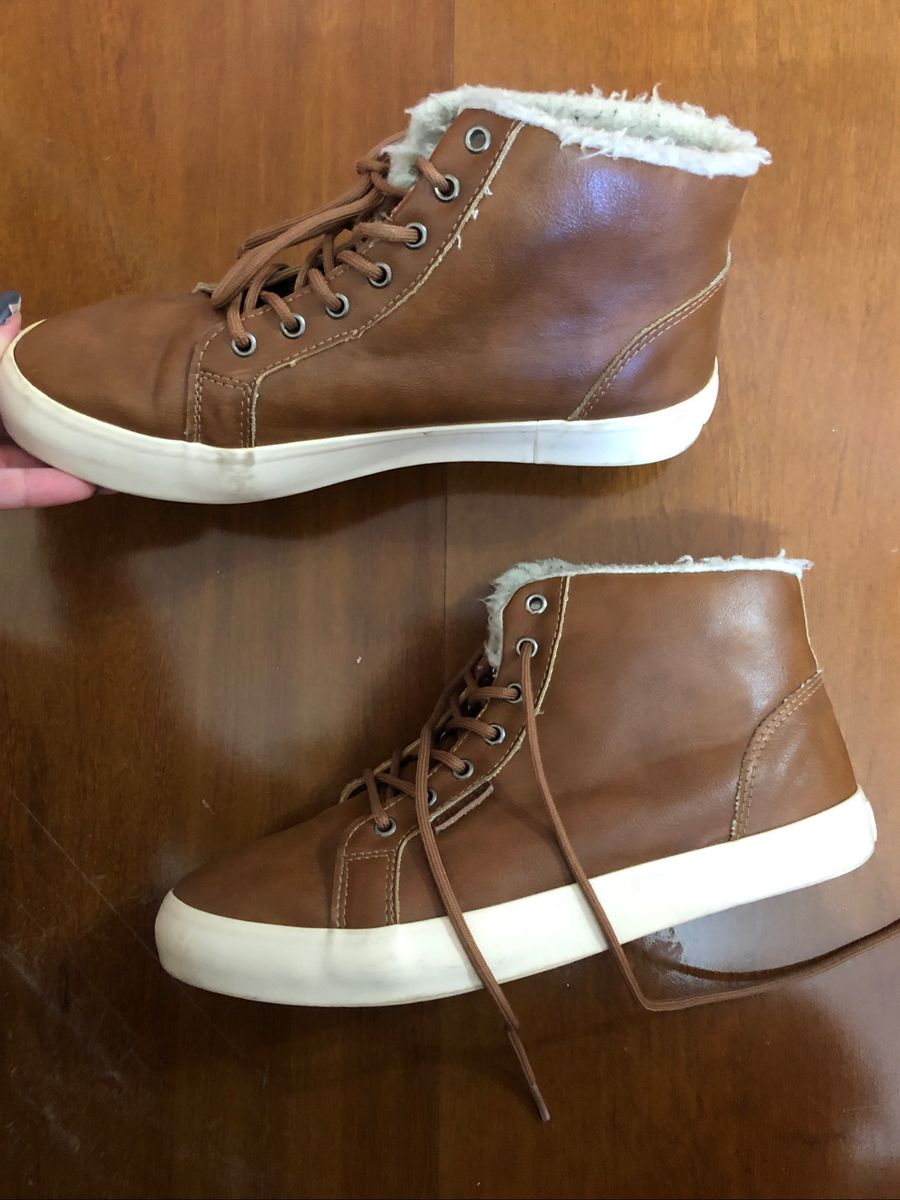 Tênis Colcci Botinha Couro | Tênis Feminino Colcci Usado 54192249 | enjoei