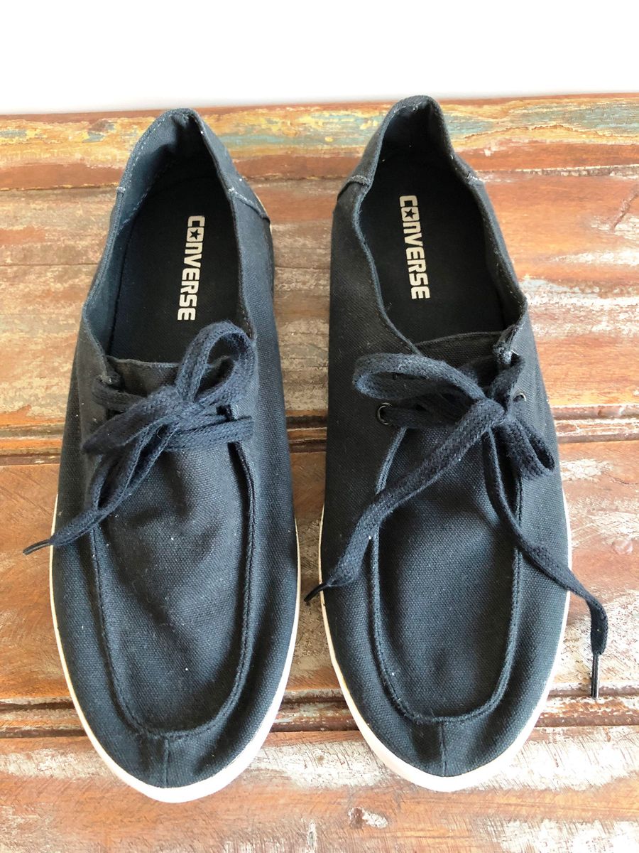 Tênis Converse Tipo Top Sider | Tênis Masculino Converse Usado 83900933 ...