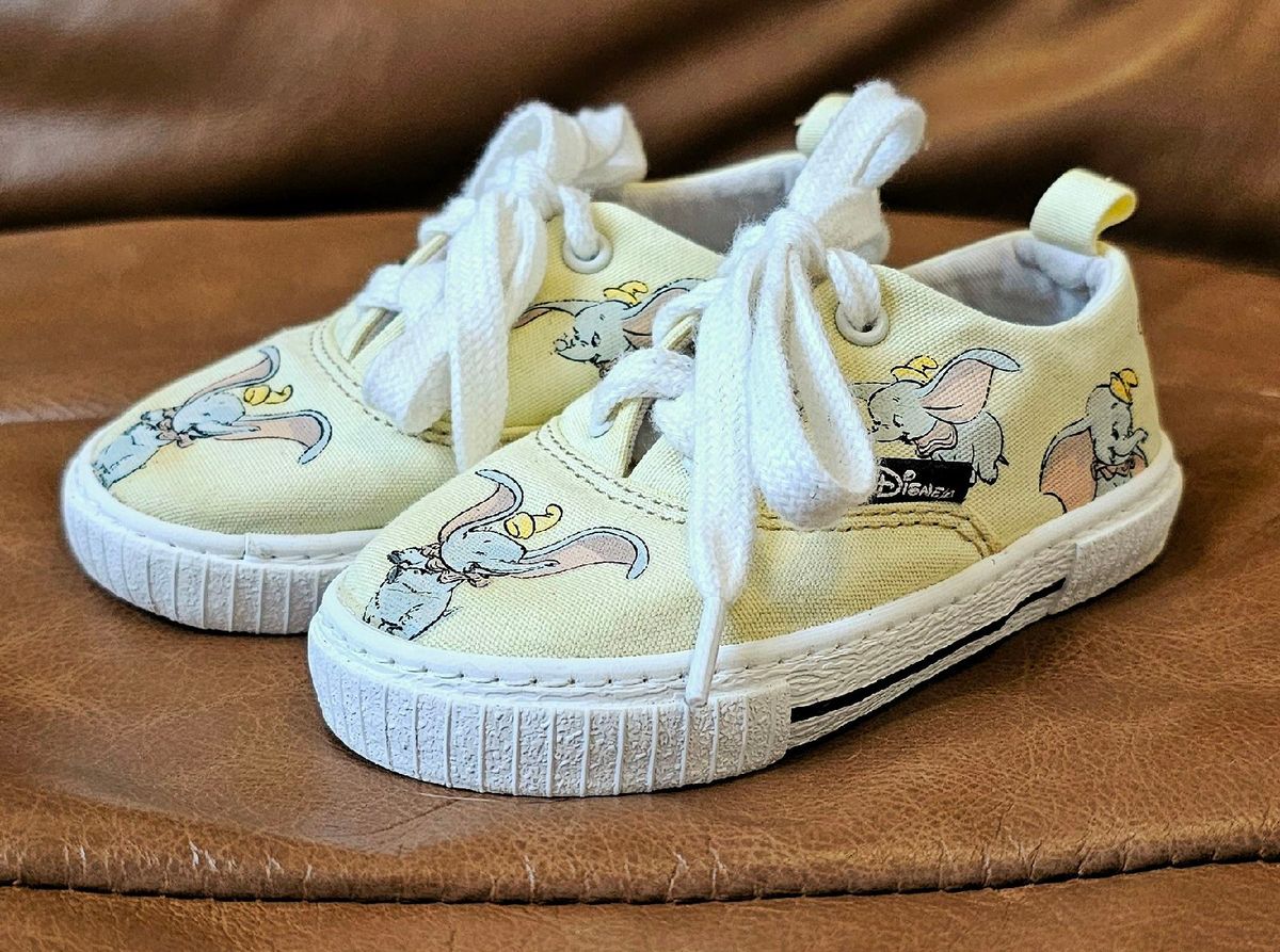 Tênis Dumbo Zara Disney | Calçado Infantil para Meninas Zara Usado ...