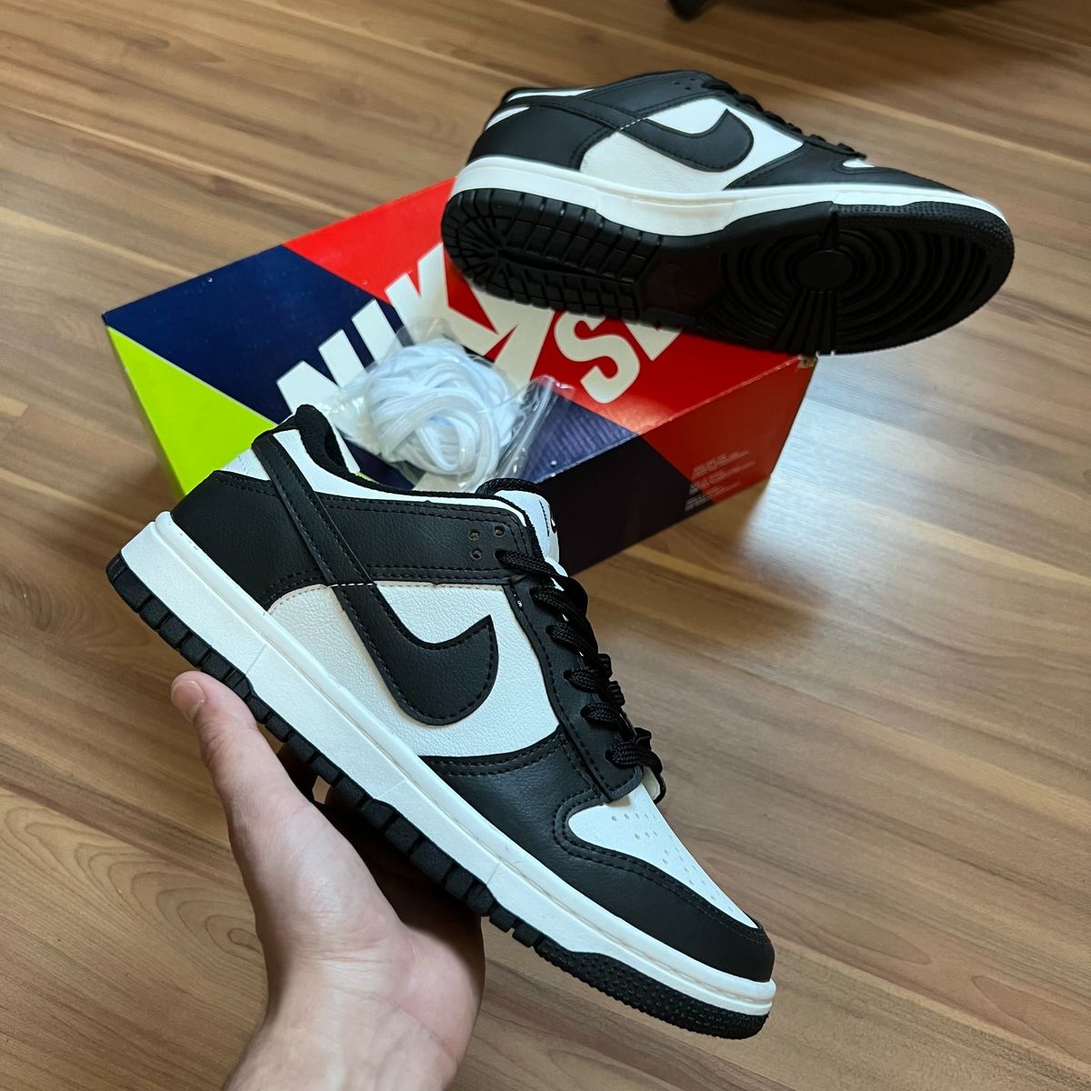 Tênis Dunk Low Panda Masculino Tamanho 43 | Tênis Feminino Nunca Usado ...