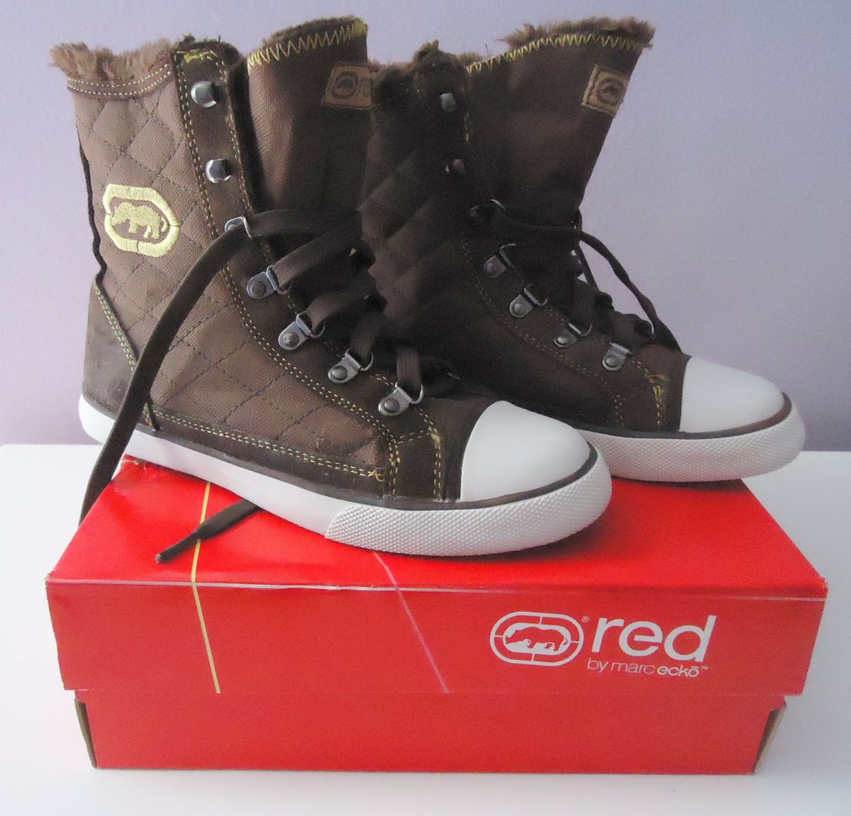 Tênis Ecko Red Vai de Rinoceronte | Tênis Feminino Ecko Red Usado 21485 ...