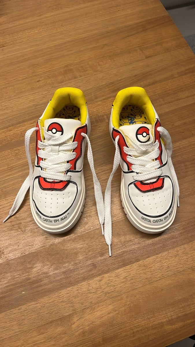 Tênis Esportivo Pikachu Pokémon - Zara | Calçado Infantil para Meninos ...