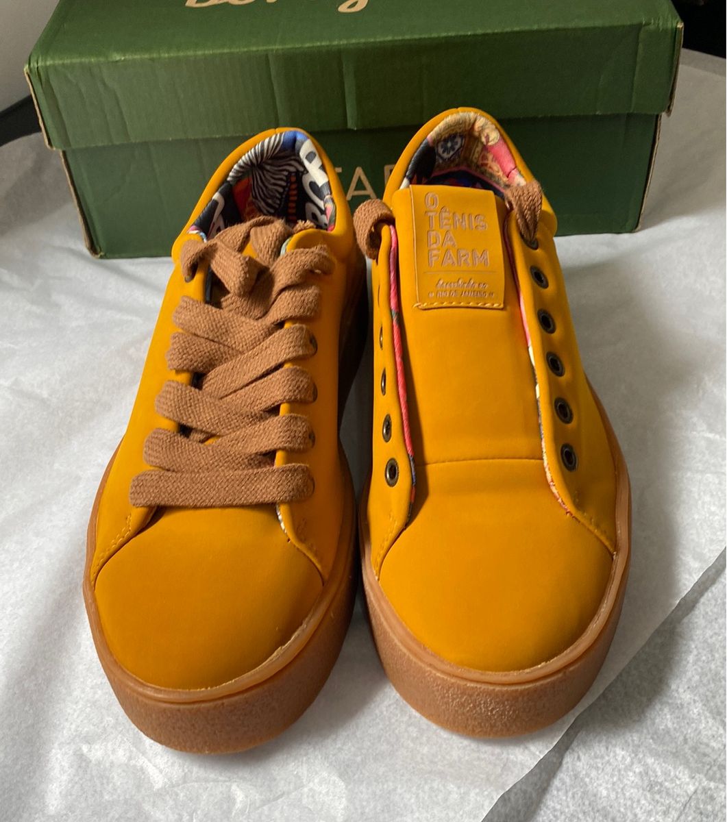 Tenis Farm Burmme 37 | Tênis Feminino Farm Nunca Usado 82286887 | enjoei