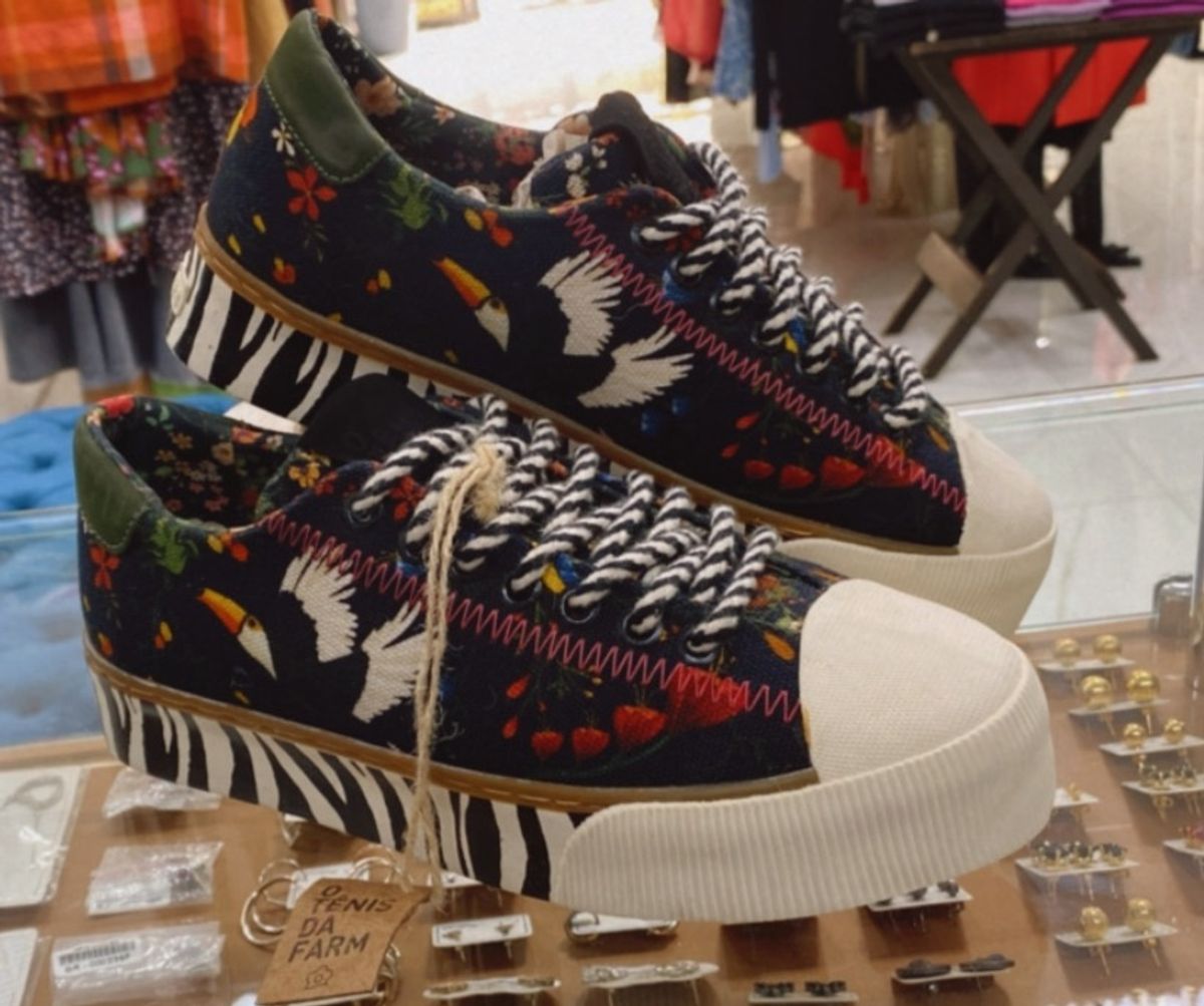 Tênis Farm Novo e Original | Tênis Feminino Farm Nunca Usado 76723150 ...