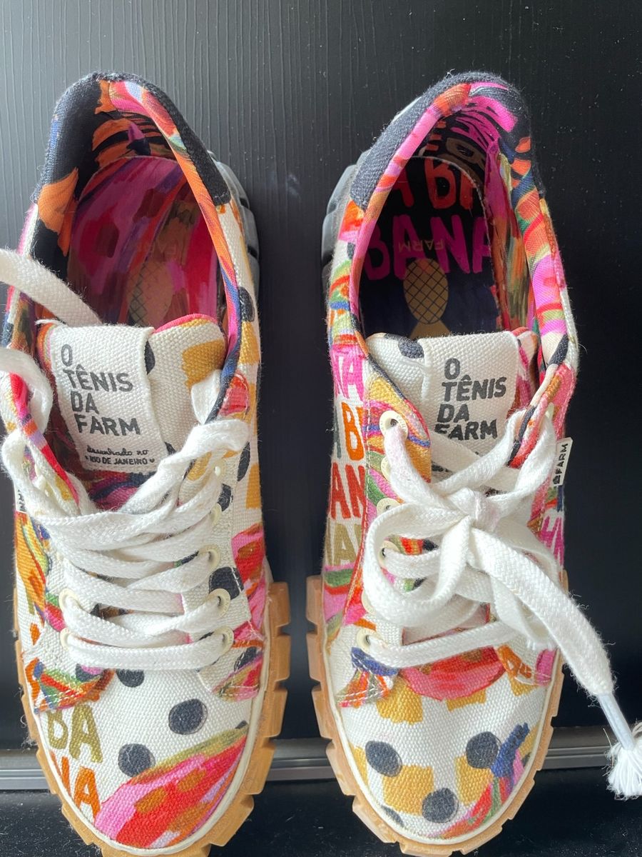 Tenis Farm | Tênis Feminino Farm Usado 79464691 | enjoei