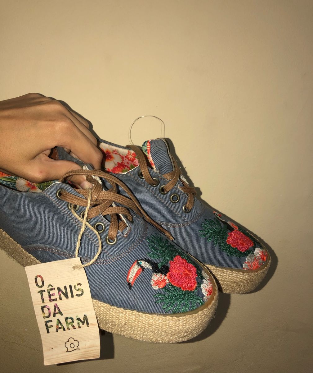 Tênis Farm | Tênis Feminino Farm Nunca Usado 37819968 | enjoei