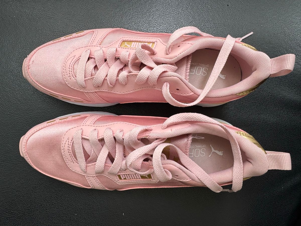 Tênis Fem Puma Soft Foam 39 Rosa | Tênis Feminino Puma Usado 130602928 ...