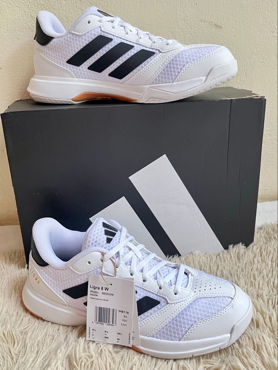 Tênis Feminino Adidas Ligra 8 | Tênis Feminino Adidas Nunca Usado ...