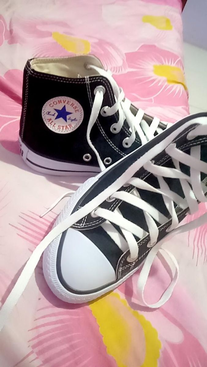 Tênis Feminino Bota Converse Chuck Taylor All Star Preta | Tênis ...