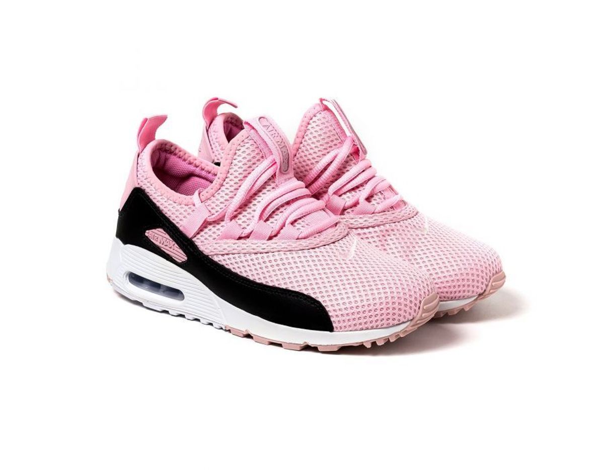 Tenis Feminino Nike Air Max Ez Rosa e Preto - Envio Imediato | Tênis ...