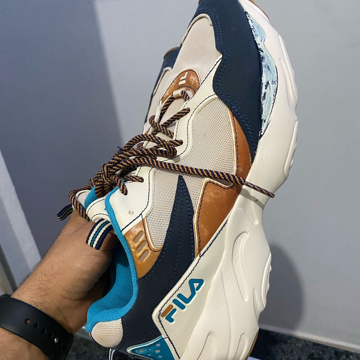 Tênis Fila 42 Original | Tênis Masculino Fila Usado 82123747 | enjoei