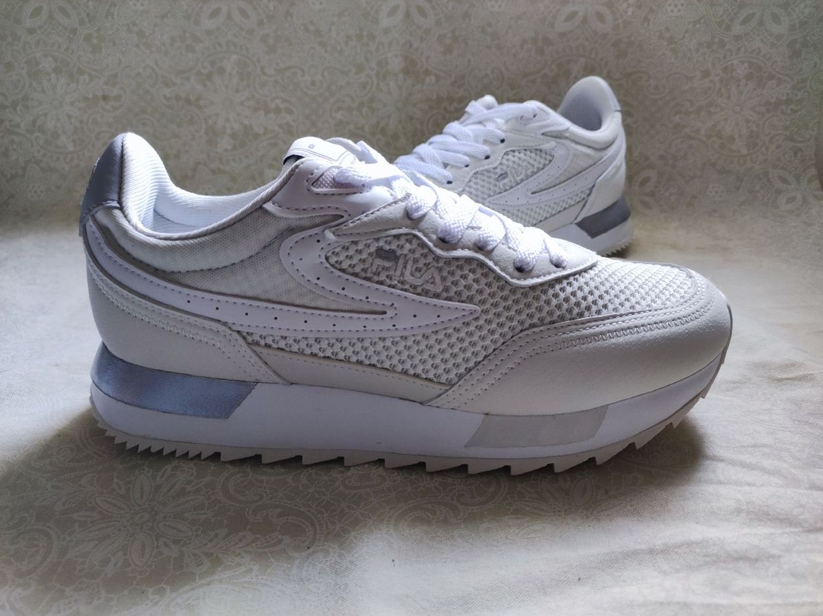 Tênis Fila Cyzer Plataform Sportwear N40 | Tênis Feminino Fila Nunca ...