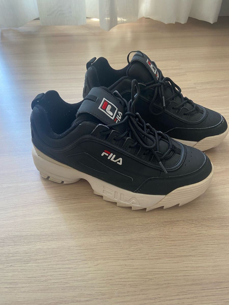 Tênis Fila Disruptor Masculino Confortável | Tênis Masculino Fila Usado ...